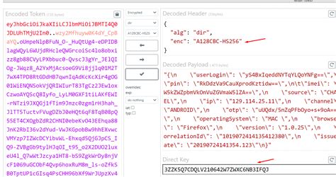 cannot encrypt when jwk has alg set to dir · issue 238 · cisco node