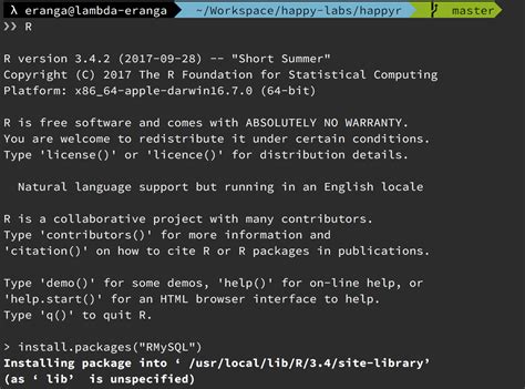 r language mysql wrapper about r by λ eranga rahasak labs medium
