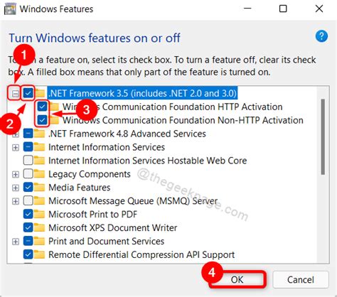 How To Turn Net Framework 3 5 On Off On Windows 11 Pc