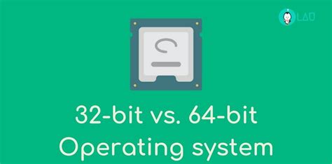 32 bit vs 64 bit operating system