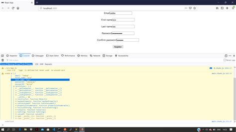 reactjs state undefined while sending post request from react app