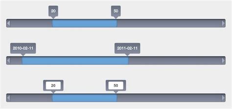 jquery interactive date range picker with shortcuts with images
