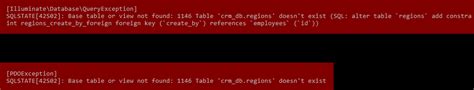 php laravel migration two table foreign key dependencies stack overflow
