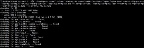 linux下源码安装nginx 1 9 11 nginx 1 9 11 tar gz csdn博客