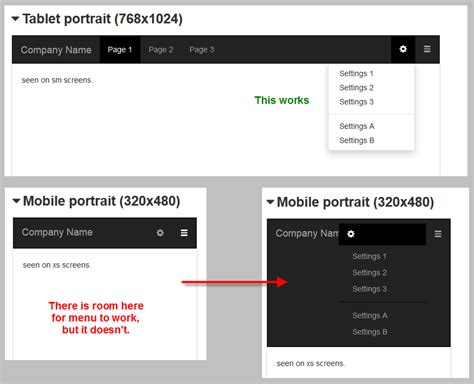 html how to get right align dropdown to work in bootstrap navbar at