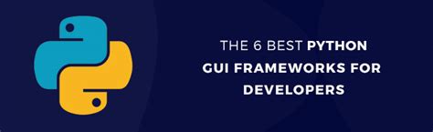 6 best python gui frameworks python for data analytics