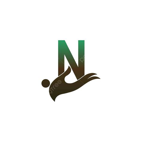 以標誌性字母 N 標誌為特色的人們手工設計的符號模板 向量 畫 美國廣播公司 輪廓向量圖案素材免費下載，png，eps和ai素材下載