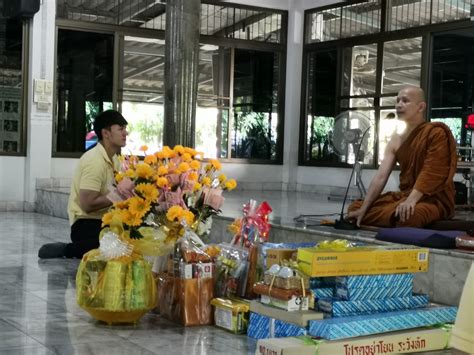 ภาพบรรยาศกิจกรรมวันเข้าพรรษา ณ วัดสนามใน วันที่ 12 ก ค 62