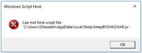 can not find script file microsoft community