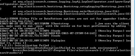 elasticsearch cannot setup elastic search in windows 8 1