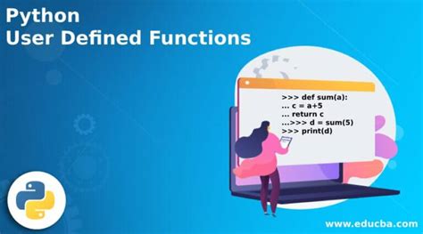 python user defined functions working and syntax with examples