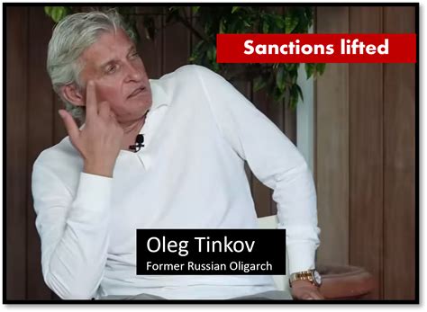 Excommunication Russian Oligarch Removed From Sanctions List