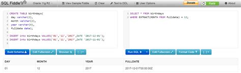 sql how to get year and month of a date using oracle stack overflow