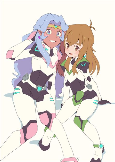 Pidge Gunderson And Princess Allura Voltron Legendary Defender And 1