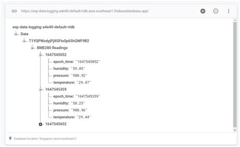 esp8266 nodemcu data logging to firebase realtime database