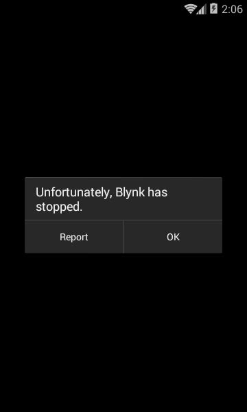 [solved] blynk stopped error using device selector solved blynk