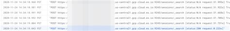 python elasticsearch dataflow connection timeout after ~60