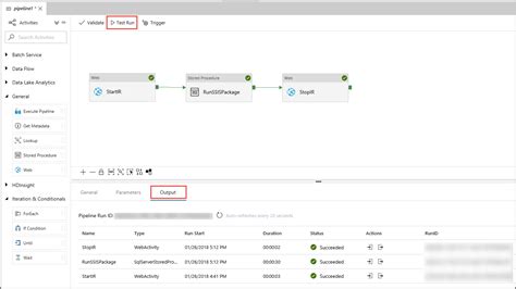 how to schedule azure ssis integration runtime azure data factory