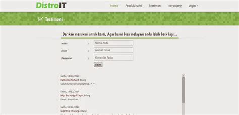 membuat toko online sederhana dengan php mysql dan