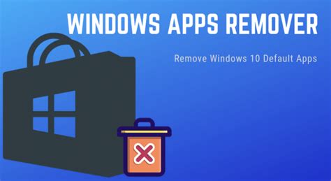 windows apps remover techworked