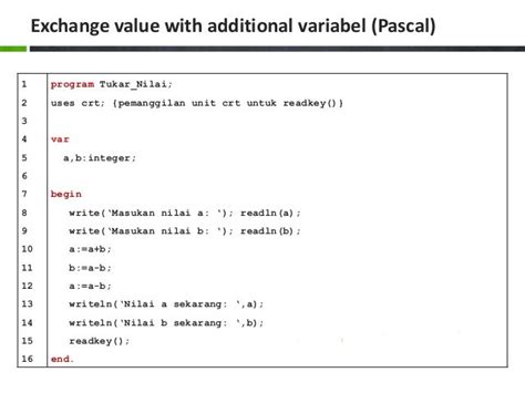 algorithm and programming introduction of dev pascal data type val…