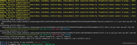 error no matching distribution found for xxx csdn博客