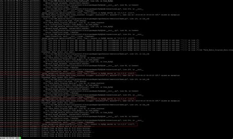 mysql exceptions operationalerror 2003 can t connect to mysql