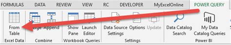 split first and last name using power query myexcelonline