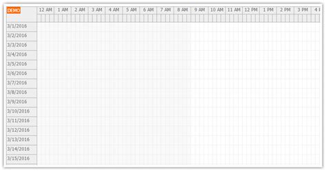 angularjs timesheet tutorial javascript php daypilot code