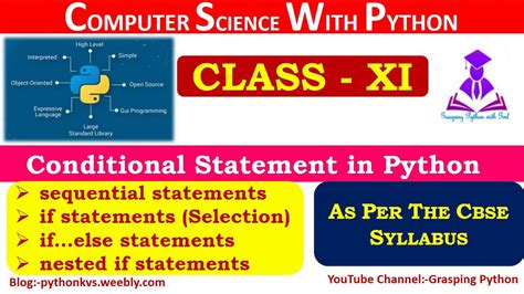 conditional statement sequential if statements selection