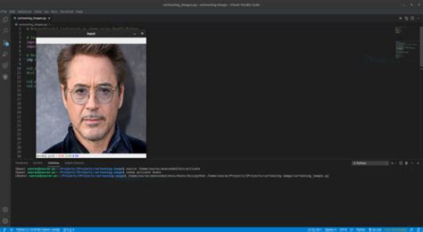 cartooning an image using opencv and python project gurukul