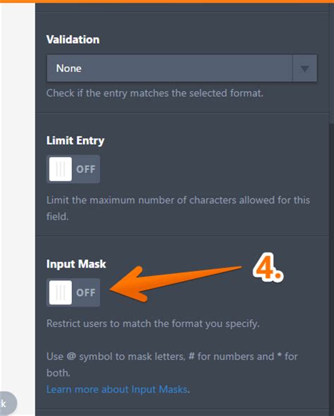 getting started with the basics of input masking