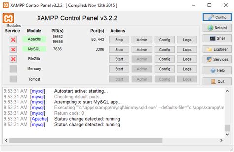 migrate to new version of xampp