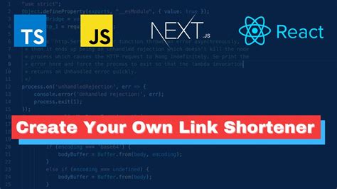 build a link shortener in 2021 1 using react next js typescript