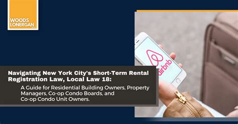 New York Citys Short Term Rental Registration Law Woods Lonergan