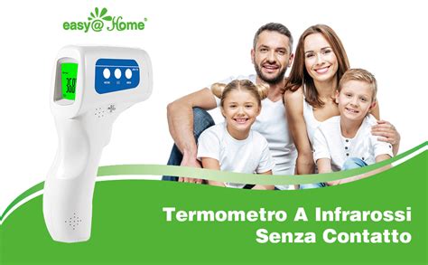 Easy Home Termometro Frontale A Infrarossi Senza Contatto 3 In 1