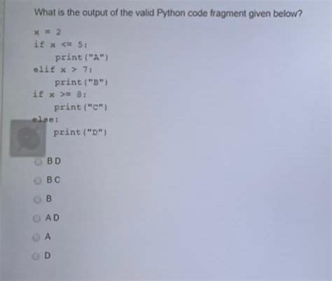 solved which of the following is not a valid python arith