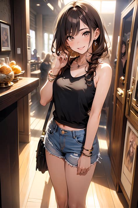 Seaart Aiで作成された美女 女神 アニメ 漫画 二次元美少女