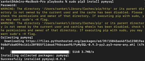 python not able to import pymysql module in python3 stack overflow
