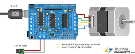 Control Dc Stepper And Servo With L293d Motor Driver Shield And Arduino