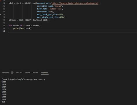 process csv file stored in blob storage using python azure functions