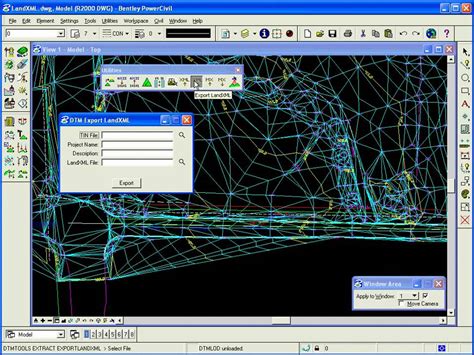 landxml data export youtube