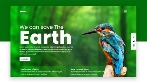 how to create a stunning parallax website design using