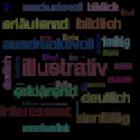 Illustrativ Synonym Lexikothek • Ein Anderes Wort Für Illustrativ