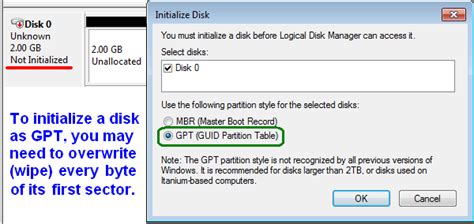 the windows 7 8 and 10 gpt protective mbr and efi partitions