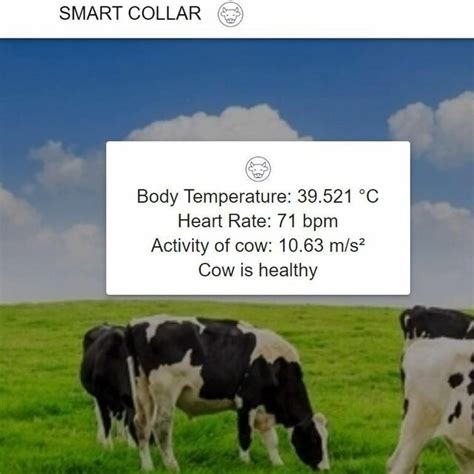 Pdf Smart Collar For Cattle Tracking And Health Monitoring Using Iot