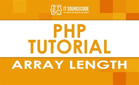 how to find the array length php with examples