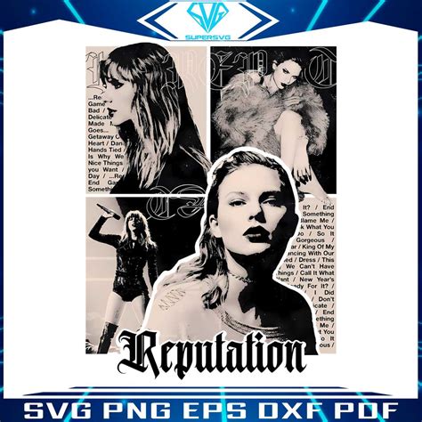 Vintage Taylor Swift Reputation Album Png Download