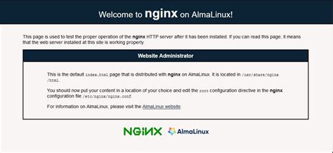 how to install nginx on almalinux 8