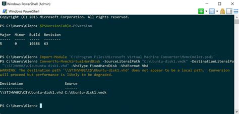 how to convert vmware vmdk files into hyper v vhd files